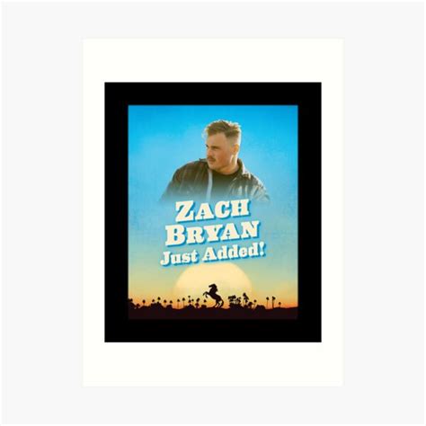 Zach Bryan Flag A Zach Bryan Flag A Zach Bryan Flag Art Print For