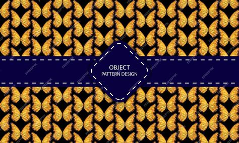 Premium Vector Modern Object Patterns Design