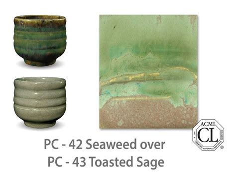 PC Toasted Sage Glazes For Pottery Amaco Glazes Glaze