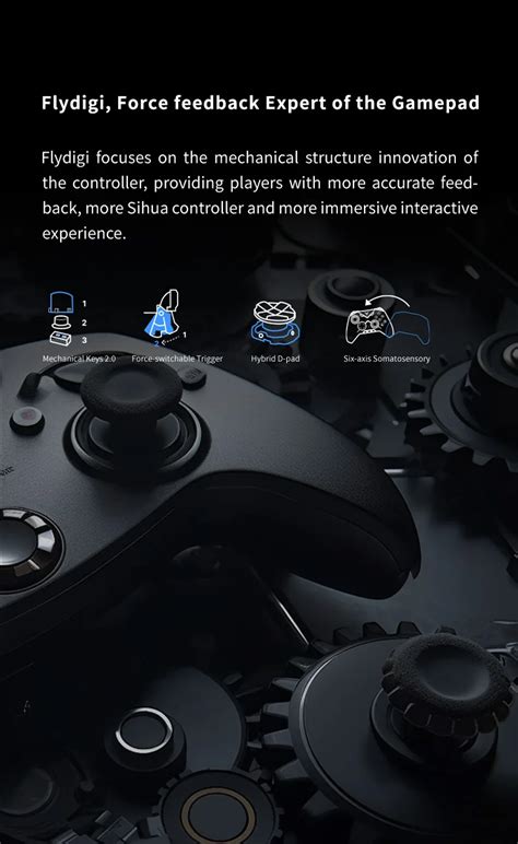 تسوق 2023 Flydigi Vader 3 Pro Vader3 Gaming Controller Wired Wireless