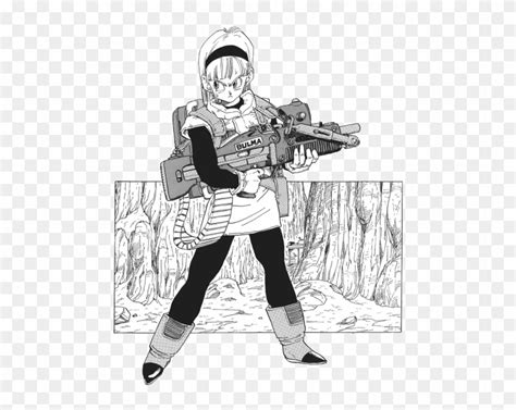  Dbz Dragon Ball Z Bulma Master Roshi Movie 2 Dbzs Bulma Dragon Ball Z Manga Hd Png