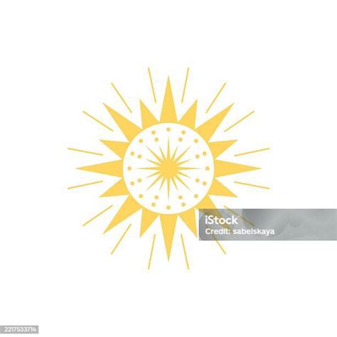 천상의 장식 광선과 원이 있는 황금빛 반짝임 별 보호 라인 아트 신비로운 반짝이는 축제 또는 우주 요소 고풍스런에 대한 스톡 벡터 아트 및 기타 이미지 Istock