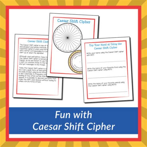 Fun With Caesar Shift Cipher T Of Curiosity