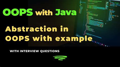 Lecture 9 Abstraction In Oops With Real Example How To Achieve Abstraction In Java Youtube