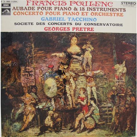 Виниловая пластинка ВИНТАЖ РАЗНОЕ FRANCIS POULENC AUBADE