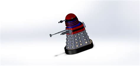 Dalek Mk 1 Free 3d Model Cgtrader