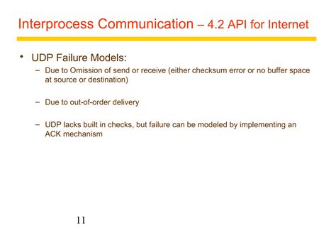 Chapter 4 A Interprocess Communication Ppt