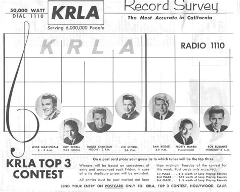Bob Eubanks Maybe You Know I Was A Dj On Krla In Los