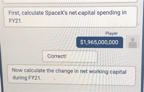 First Calculate SpaceX S Net Capital Spending In Chegg Com