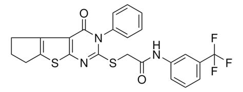 2 4 OXO 3 PHENYL 3 5 6 7 TETRAHYDRO 4H CYCLOPENTA 4 5 THIENO 2 3 D PYRIMIDIN 2 YL SULFANYL N