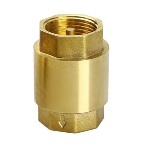 Heavy Duty Brass Check Valves Ensures Unidirectional Flows For