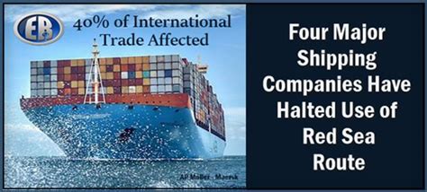 Four Major Shipping Firms Halt Red Sea Route After Yemen Military