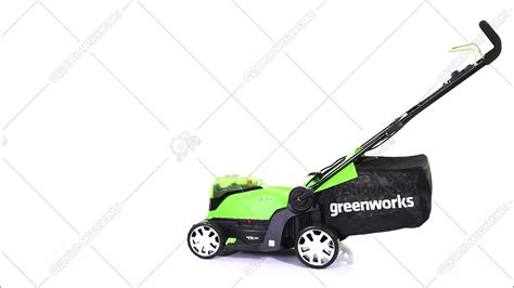 Газонокосилка GreenWorks G24X2LM41 3D обзор - YouTube