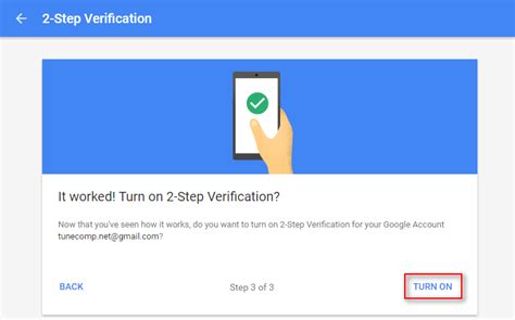 How To Enable 2 Step Verification For Google Account