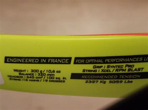 Pure Aero Nadal法網十年紀念版 Babolat 網球拍 W6 Tennis