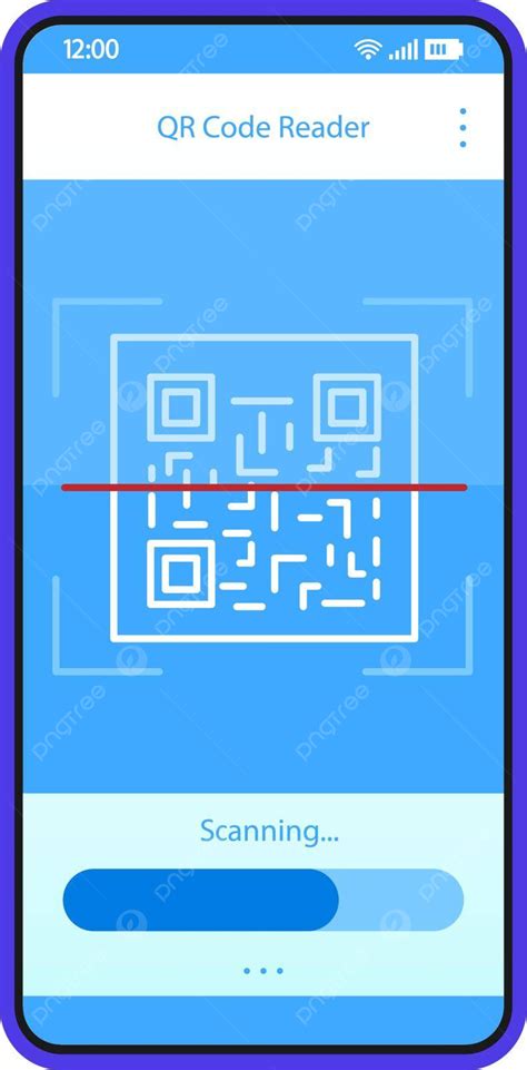 Hình ảnh Giao Diện ứng Dụng Quét Mã Qr Mẫu Vector Mã Vạch Thẻ điện