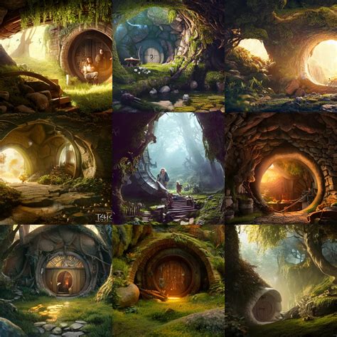 a hobbit hole,, intricate detail, volumetric lighting, | Stable Diffusion | OpenArt