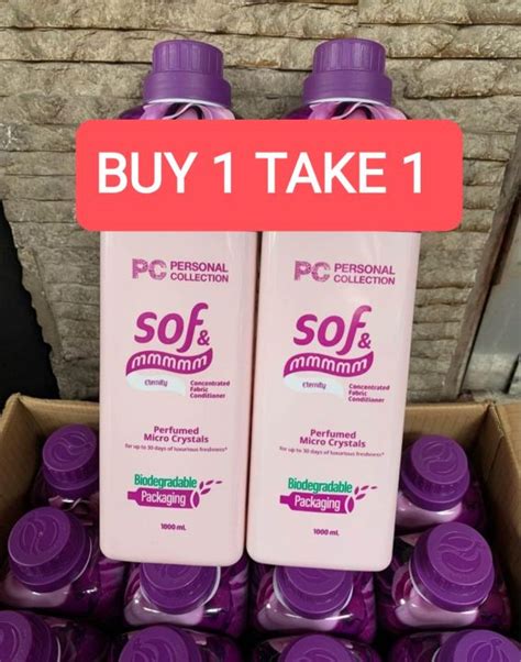 Buy 1 Take 1 Sof Mmmmm Eternity Fabric Conditioner Personal Collection 1000ml Lazada Ph