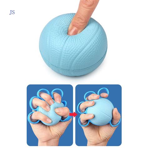 New Hand Therapy Grip Strengthener Ball Stretcher Finger Pow Fitness