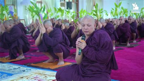 ဝင်းနိမ္မိတာရုံကျောင်းတိုက်၌ ရဟန်းတော် ၅၄ ပါးသာမဏေ ၁၆၃ ပါးစုစုပေါင်း ၂၁၇ ပါးဝါဆို ဝါကပ်တော်🎥