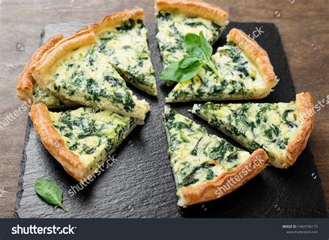 Quiche With Spinach Images Stock Photos Vectors Shutterstock