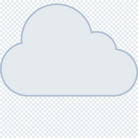 خط الحوسبة السحابية من Microsoft Azure ، غائم جزئيًا السحابة اليد Png