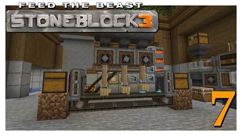 Automating Refined Storage Processors Ftb Stoneblock 3 Youtube