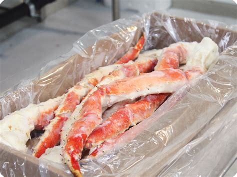Colossal Red King Crab Legs Alaska By The 10 Pound Pack Big Alaska