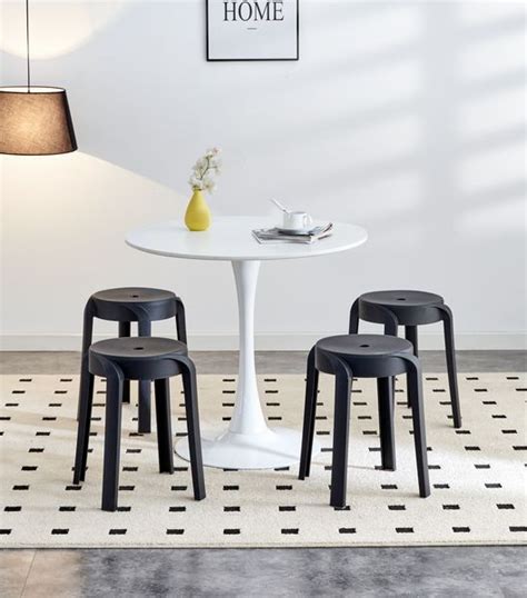 Dropship 6 Pack Stackable Classroom Stools Plastic Stools Nesting