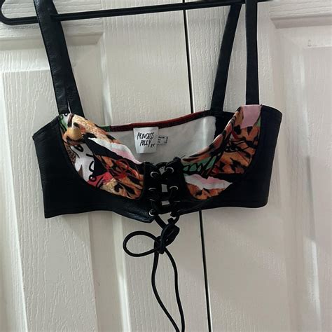 Princes Polly Corset Crop Top Only Worn A Handful Depop