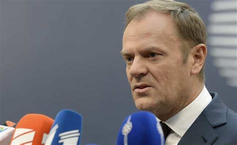 Chief Donald Tusk Says Real Risk Of Eu Breakup Over Brexit Vote