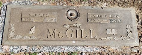 Harold Joseph Mcgill Jr 1932 2015 Find A Grave Memorial