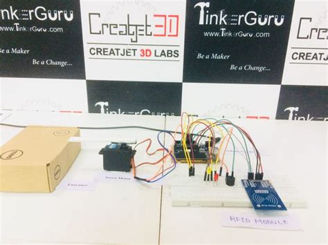 How To Make An Arduino Based Rfid Door Lock By Creatjet3d Labs