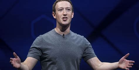 Grandes líderes do digital Mark Zuckerberg criador do Facebook