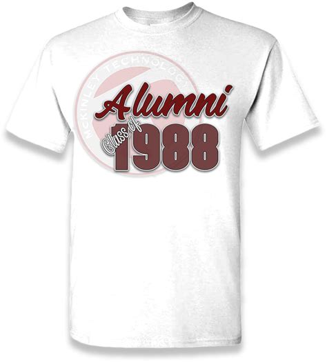 Alumni Premium Digital Print Logo Class Of Alumni T Shirt Jlarowe