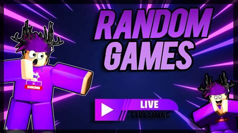 🔴live Playing Random Roblox Games With Subs 50 Likes Giveaway