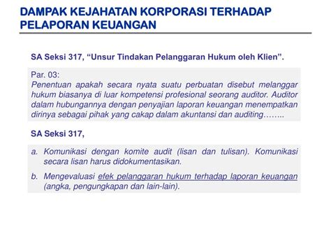 PPT RISIKO PELAPORAN KEUANGAN Bagi Akuntan Publik Dan Manajemen