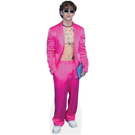 Vinnie Hacker Pink Suit Cardboard Cutout Celebrity Cutouts