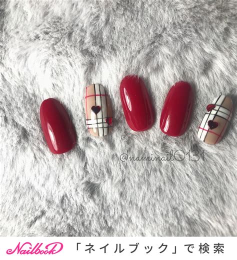 冬オールシーズンバレンタインデートハンド Naminail0131のネイルデザイン No3921154 ｜ネイルブック