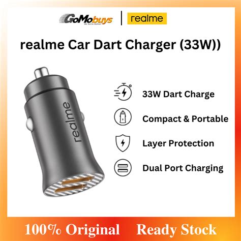 realme Car Dart Charger (33W) | 33W Dart Charge | Compact & Portable ...