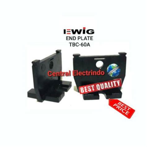 Jual End Plate Terminal Block Blok Tbc 60a Ewig Shopee Indonesia