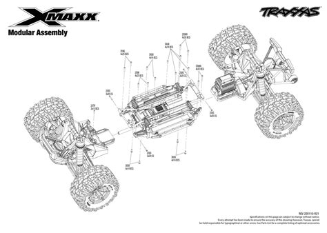 Traxxas X Maxx 8s Parts Exploded View 77086 4 — Adventure Hobbies And Toys