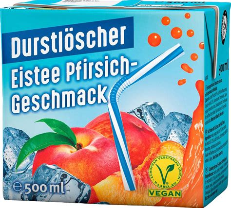 DURSTLÖSCHER Eistee Fruchtsaftgetränk 0 5 l office discount