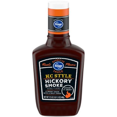 Kroger® Kc Style Hickory Smoke Bbq Sauce 175 Oz Kroger