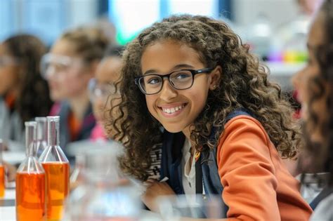 Supporting Stem Education For Girls Ar Generative Ai Premium Ai Generated Image