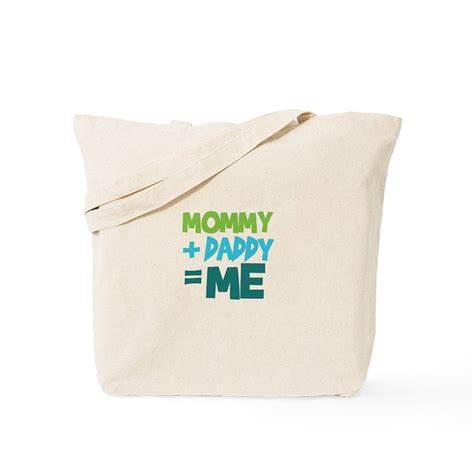 Cafepress Mommy Daddy Me Tote Bag Unisex Canvas Tote Bag Beige