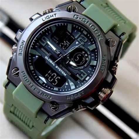 Jual JAM TANGAN PRIA GSHOCK GST CASIO G SHOCK GST METAL RUBBER ANTI AIR Shopee Indonesia