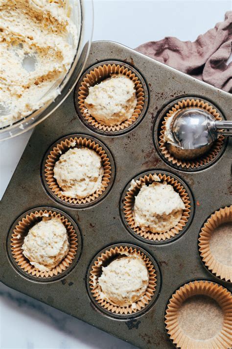 Gluten Free Lemon Poppy Seed Muffins Vegan Minimalist Baker