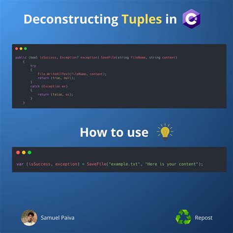 Samuel Paiva On Linkedin Csharp Tip Development Software Dev