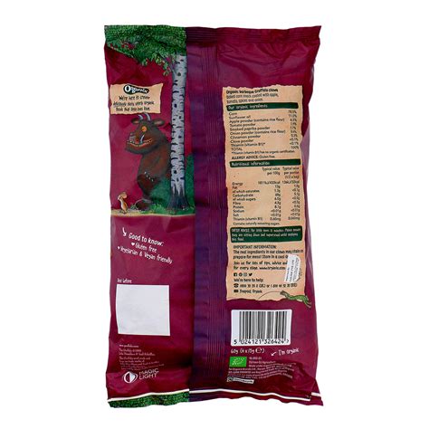 Organic Barbeque Gruffalo Claws Puffs 12 Vegan Dairy Free Gluten Free